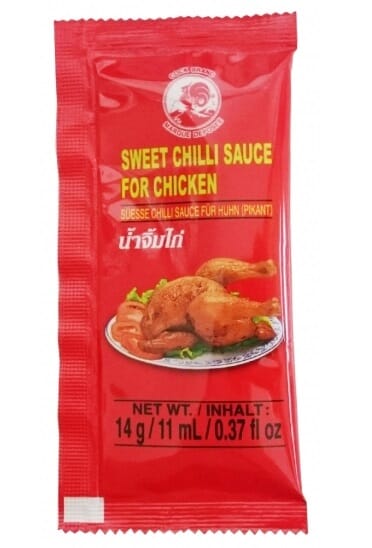 -Sweet Chili sauce in sachet 8x45x14gr. - MANDARINEN