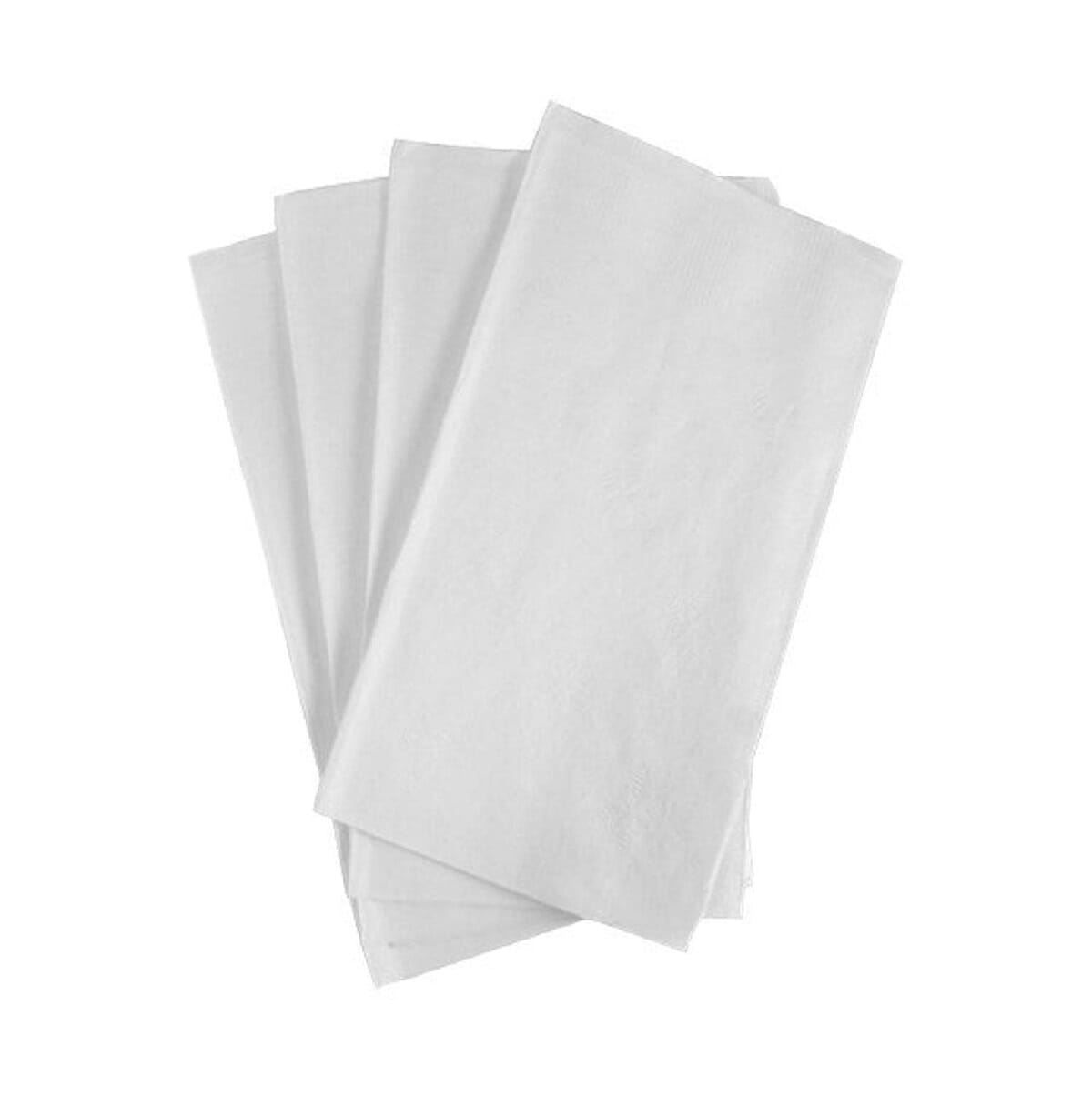 Serviett 1/8, 2l,40x40cm, white 1/8 fold, 1800pcs -MO - MANDARINEN